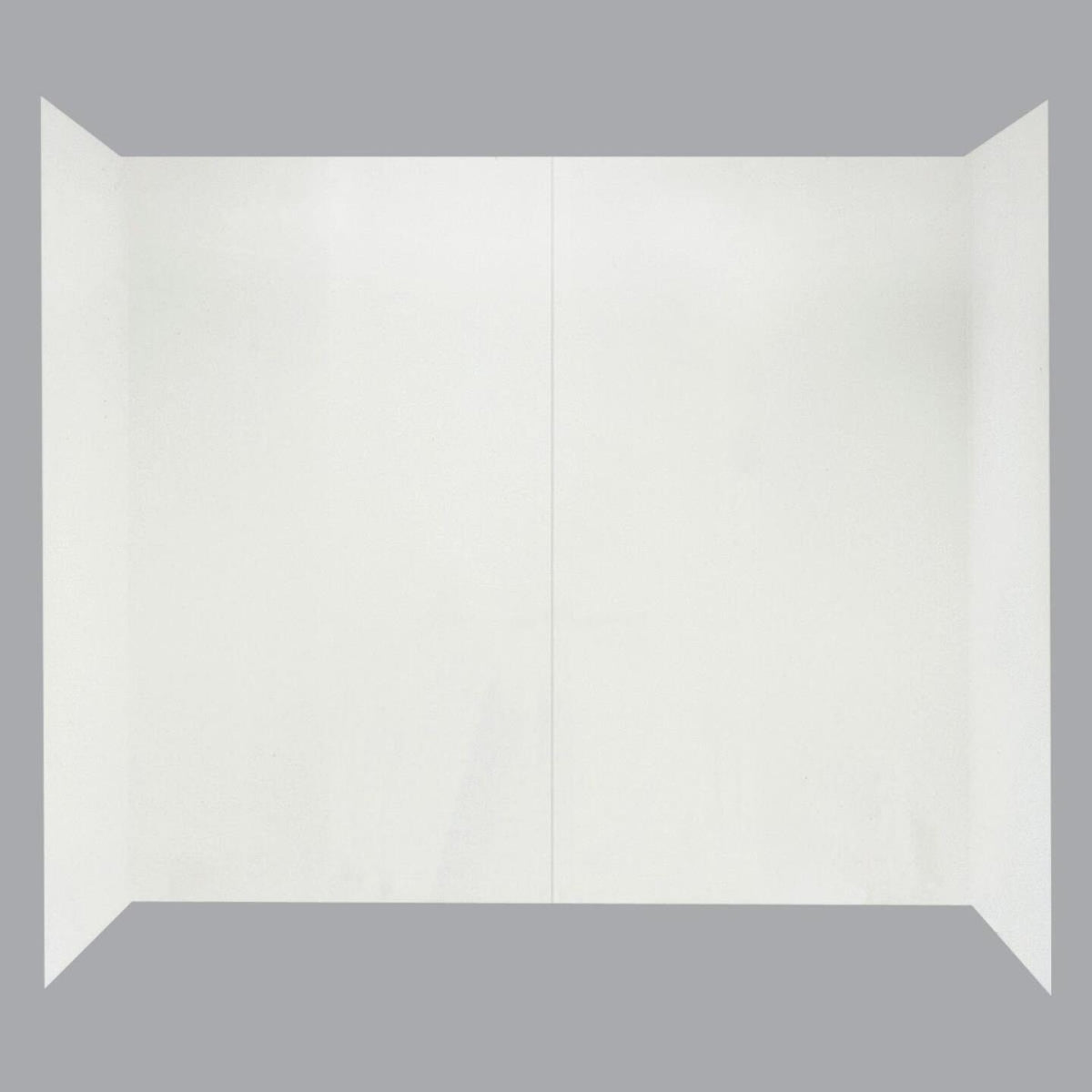 Maax Jiffy 4-Piece 54 In. H x 30 In. D Tub Wall Kit in White ...