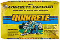 Quikrete® Vinyl Concrete Patcher 20 lbs. - Summerville, Georgia ...